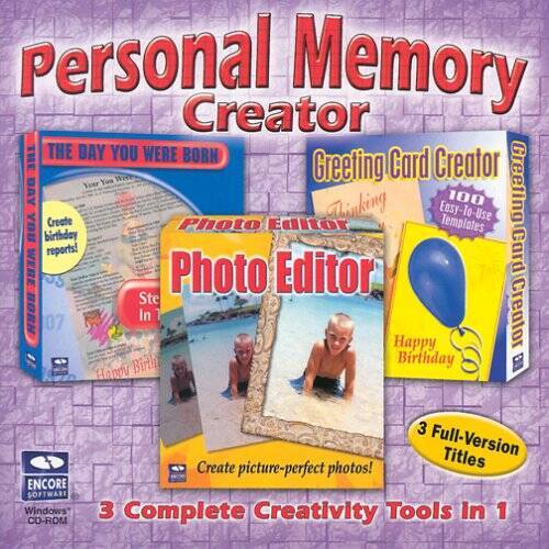 Personal Memory Creator 3-in-1: The Day You Were Born / Photo Editor ...
