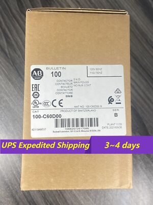 100-C60D00 Series B 110/120VAC 60A Contactor UPS Shipping | eBay