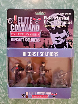 Blue-Box Toys Elite Command Field Marshal Erwin Rommel German Soldiers ...