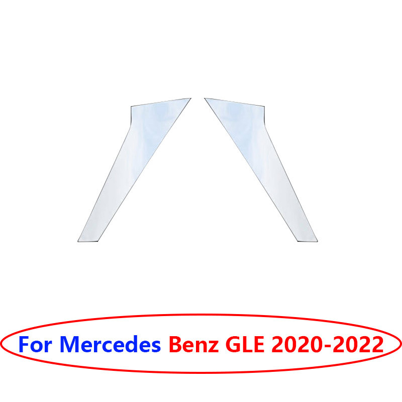 For Benz GLE 2020-2024 Chrome Exterior Car Window C Pillar Cover Trim ...