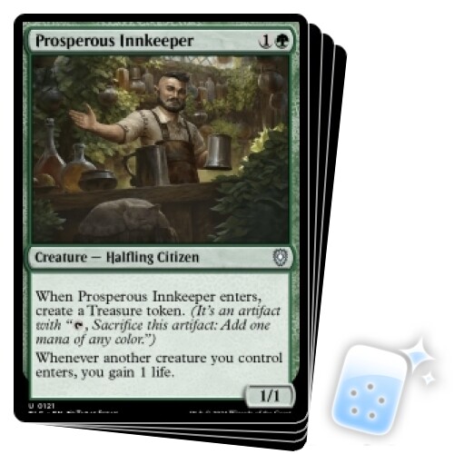 PROSPEROUS INNKEEPER X4 Bloomburrow: Commander Magic MTG MINT CARD | eBay