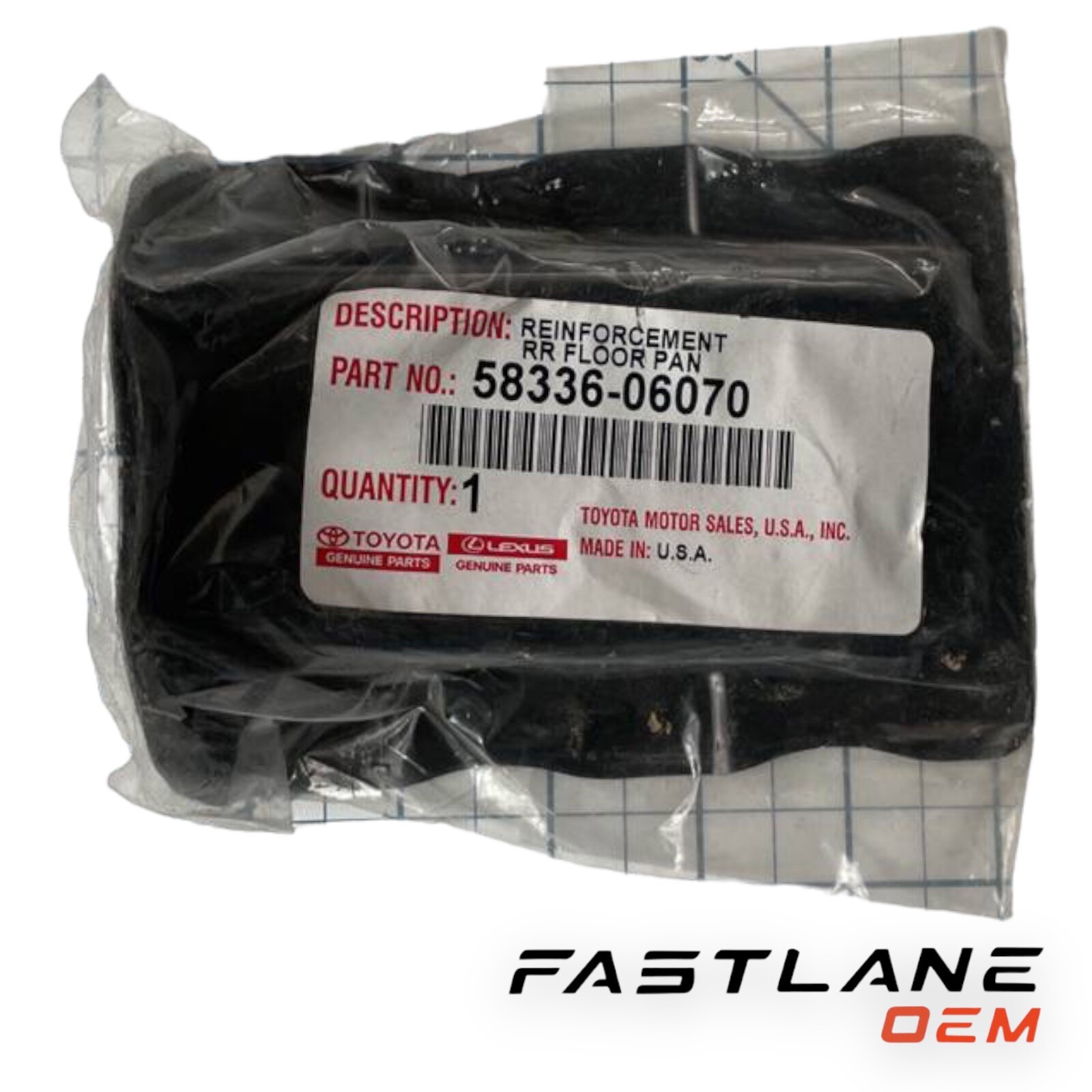 2012-2018 Toyota Avalon Camry Rear Floor Pan Reinforcement NEW OEM ...