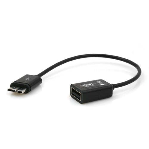 System-S Short Micro USB 3.0 On-The-Go Host Cable OTG Cable Host Data ...