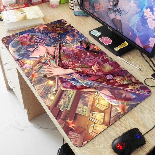 Re Zero Anime Rem Mouse Pad Play mat GAME Desk Mousepad 40*70cm Cosplay ...