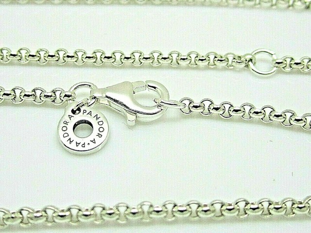 PANDORA 399260C00-60 23.6 inch Rolo Chain Necklace - Silver for sale ...