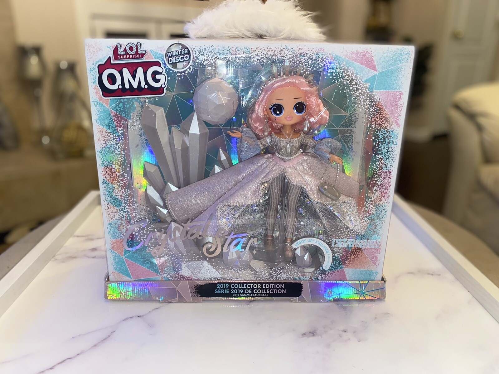 LOL Surprise OMG Crystal Star 2019 Collector Edition Doll Winter Disco ...