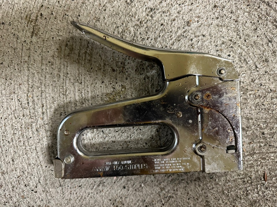 3 Arrow Klammern GS Heavy Duty Staple Gun Tacker Silver T50P Lot ...