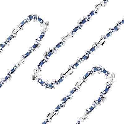 3 Pieces 10 Inch Chainsaw Chain 40 Drive Links.050" Gauge, 3/8" LP ...