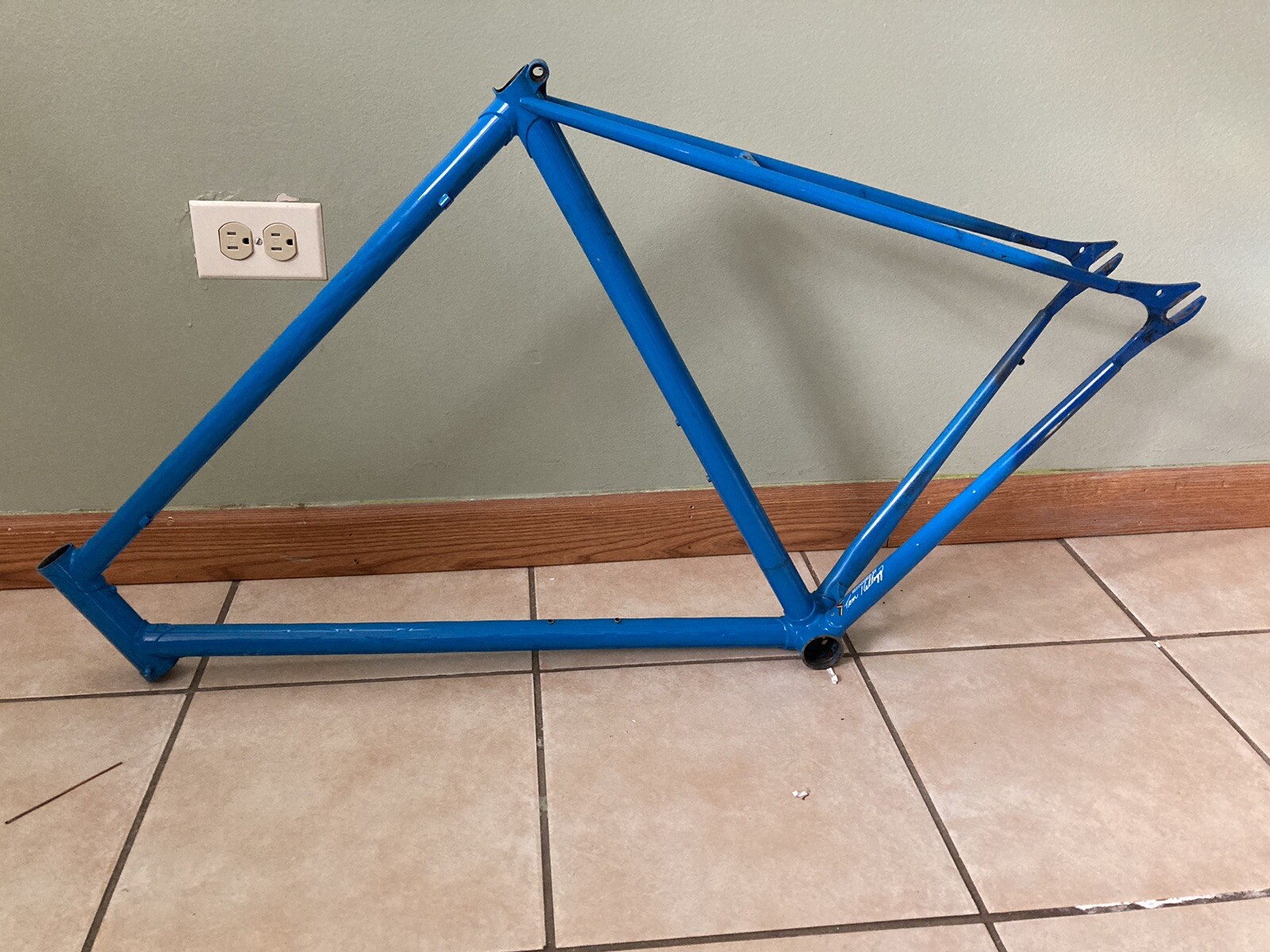 Chromoly Bike Frame Refinished by Tom Kellogg | eBay