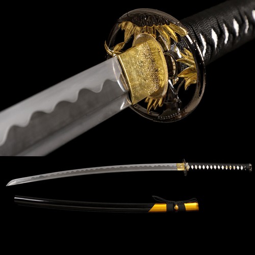 Battle Ready 1095 Steel Katana Japanese Samurai Full-tang Sharp ...