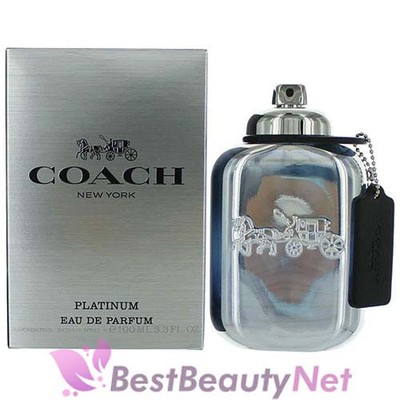 Coach Platinum by Coach for Men 3.3oz Eau De Parfum Spray 3386460096867 ...