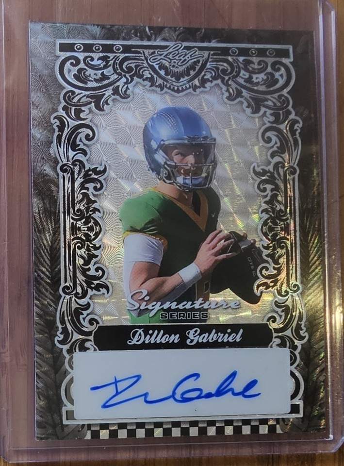 2025 Signature Series DILLON GABRIEL RC AUTO Card SP #1/1 Autograph ...