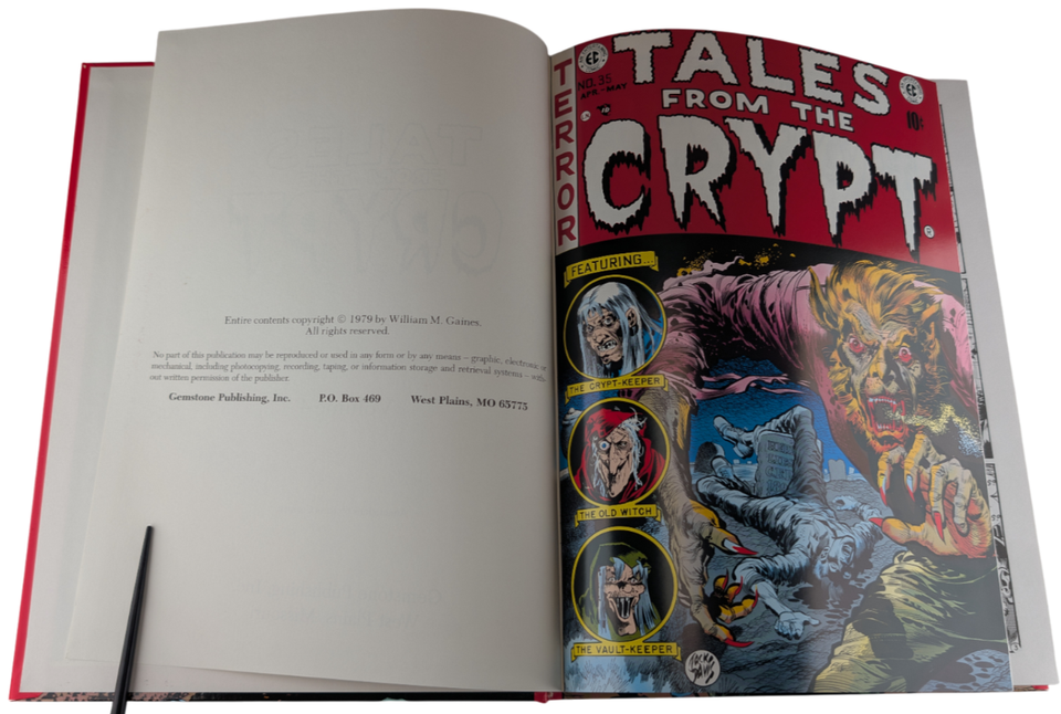 Tales from the Crypt Complete 5 Vol HC Box Set Nos 17 to 46 Gemstone EC ...