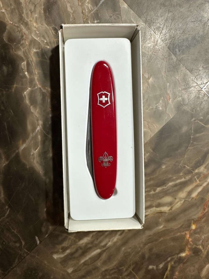 Victorinox Sentry Boy Scout Swiss Army Knife w/ box 1262 | eBay