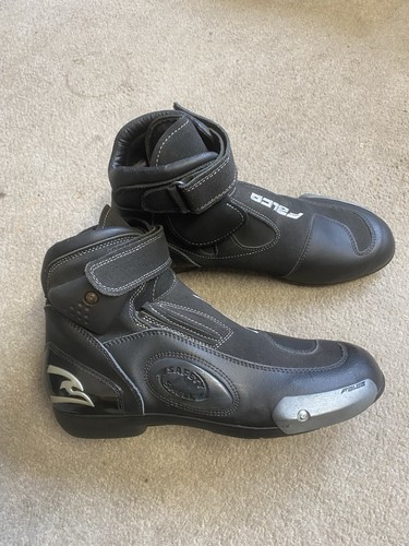 Falco Men’s Short Motorcycle Boots Size 44 / 10 | eBay UK