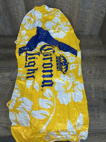 CORONA LIGHT BEER POOL INFLATABLE FLIP FLOP 32" LONG BAR MANCAVE ...