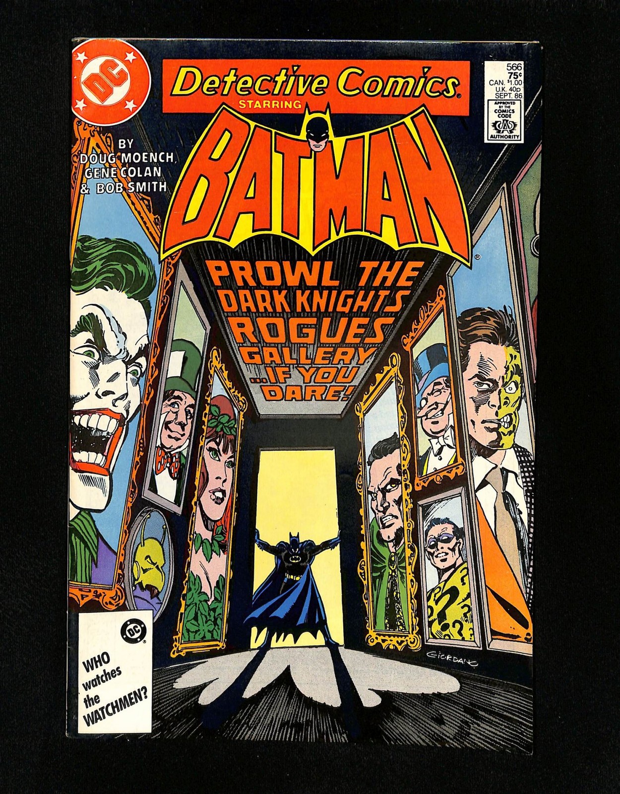 Detective Comics #566 Rogues Gallery and Joker Cover! DC Comics 1986 | eBay