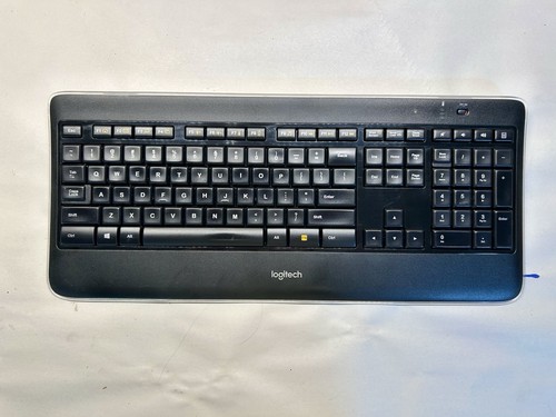 LOGITECH K800 Wireless Illuminated Keyboard Y-R0065~Works~NO Receiver ...