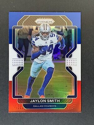 2021 Panini Prizm Jaylon Smith RED WHITE BLUE PRIZM Card #245 Dallas ...