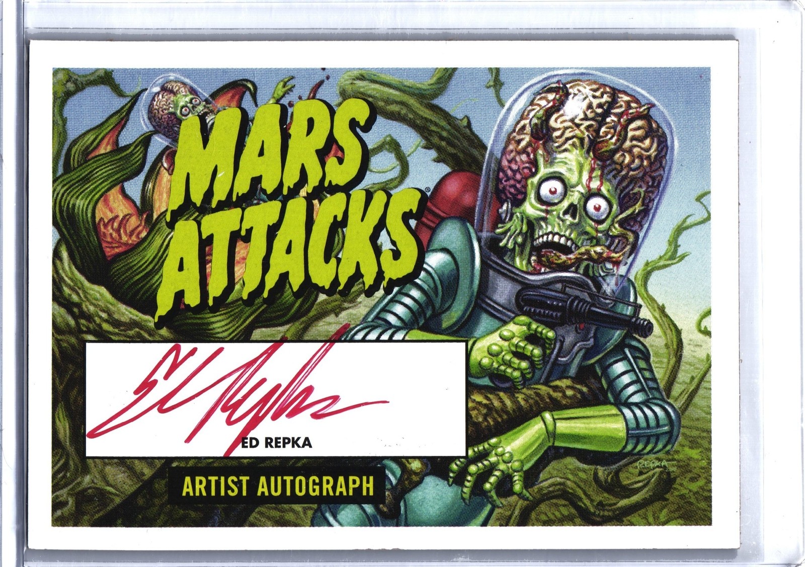 2020 Mars Attacks Ed Repka Artist Auto | eBay