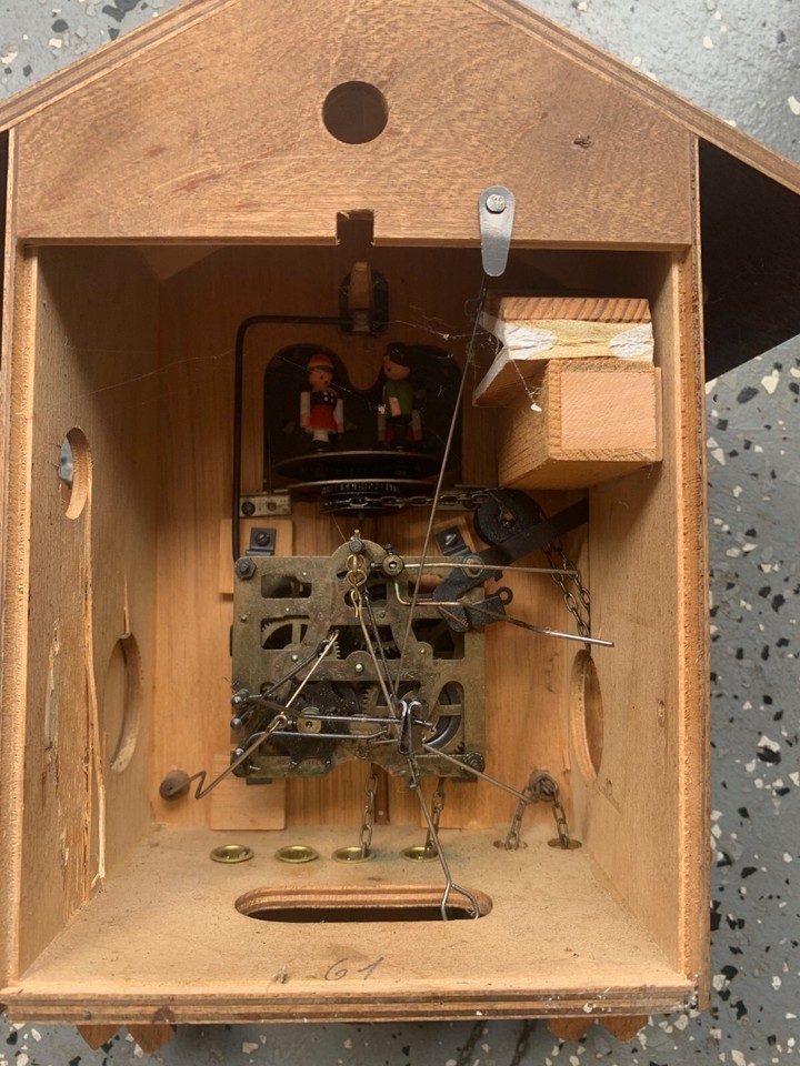 Vintage Musical Cuckoo Clock, For Parts Or Repair | eBay