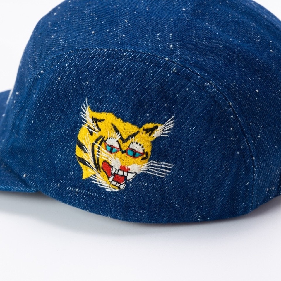 The Factory Made Made in Japan Tiger Indigo Dyed Hat Cap 7 1/4 F/S | eBay