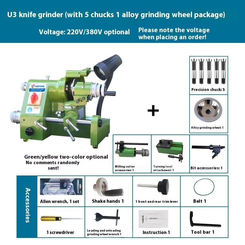 U3 Universal Cutter Grinder 220V Drill Sharpener Sharpening Machine | eBay