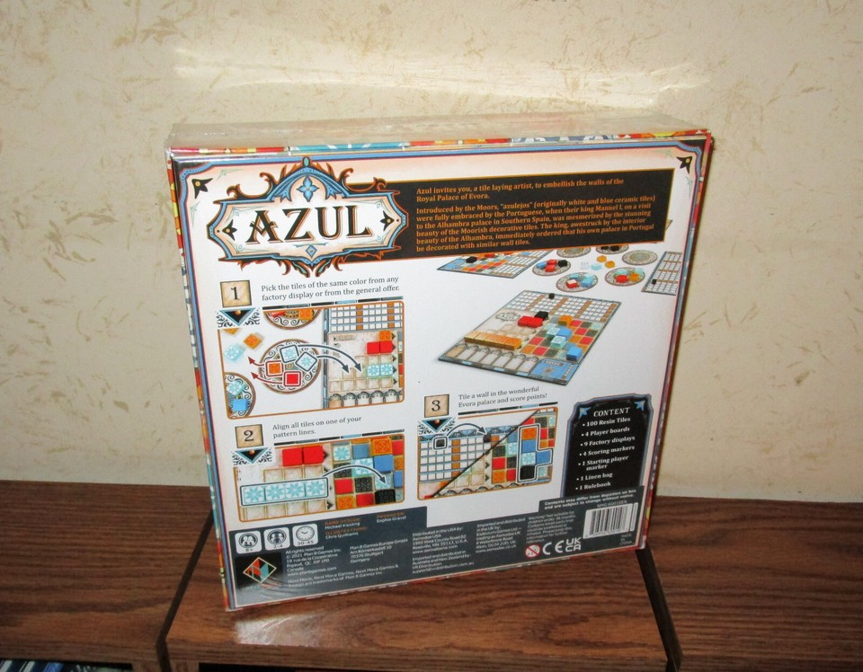 Plan B Games- Azul Board Game | eBay