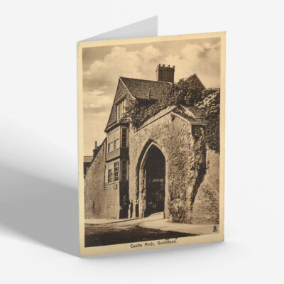 GREETING CARD - Vintage Surrey - Castle Arch, Guildford | eBay UK