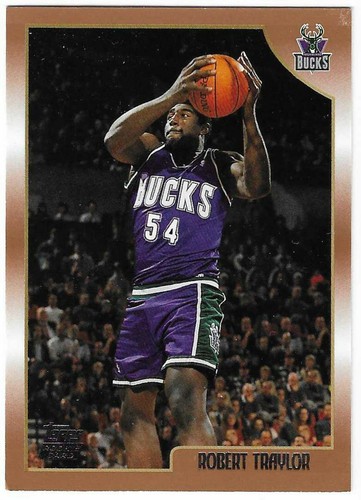 1999 Topps NBA Rookie Card Milwaukee Bucks #200 Robert Traylor | eBay
