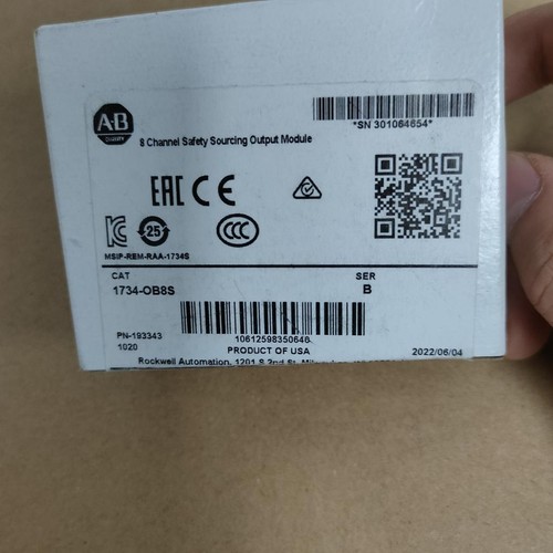 2023 New AB 1734-OB8S 1734OB8S Point I/O 8 Channel Safety Sourcing ...