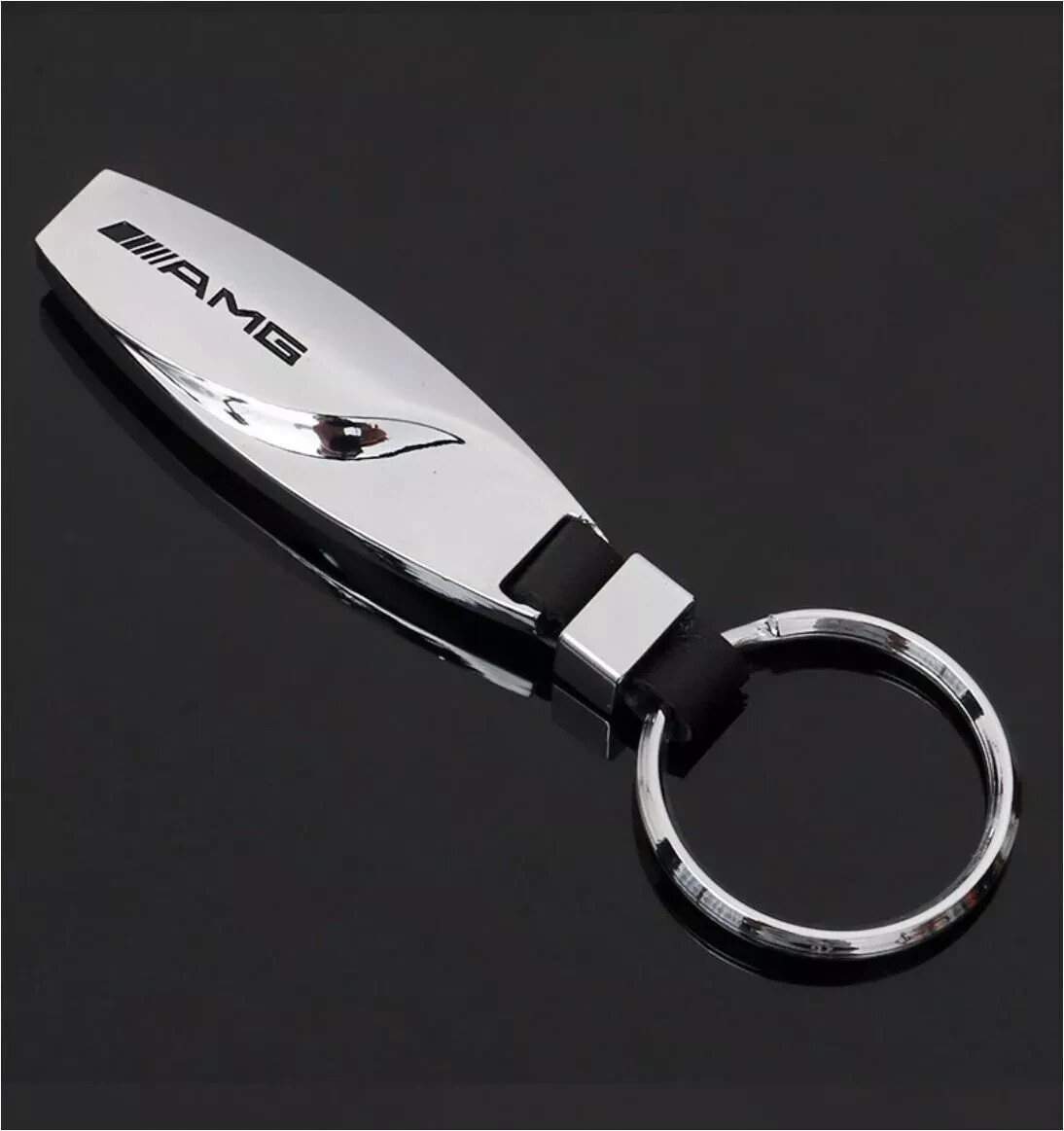 AMG Key Ring Metal Free 2 day postage Sleek Keychain, Durable Car Key ...