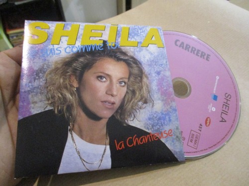sheila cd single cartonné je suis comme toi | eBay