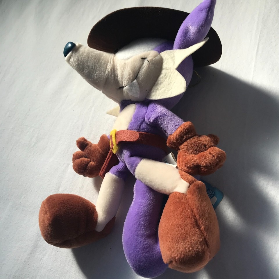 1997 Sonic The Fighters Fang the Sniper Plush doll SEGA Sonic the ...