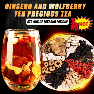 Original Ginseng Ten Treasure Tea,Ginseng Health Tea Shibao Tea,Men's ...