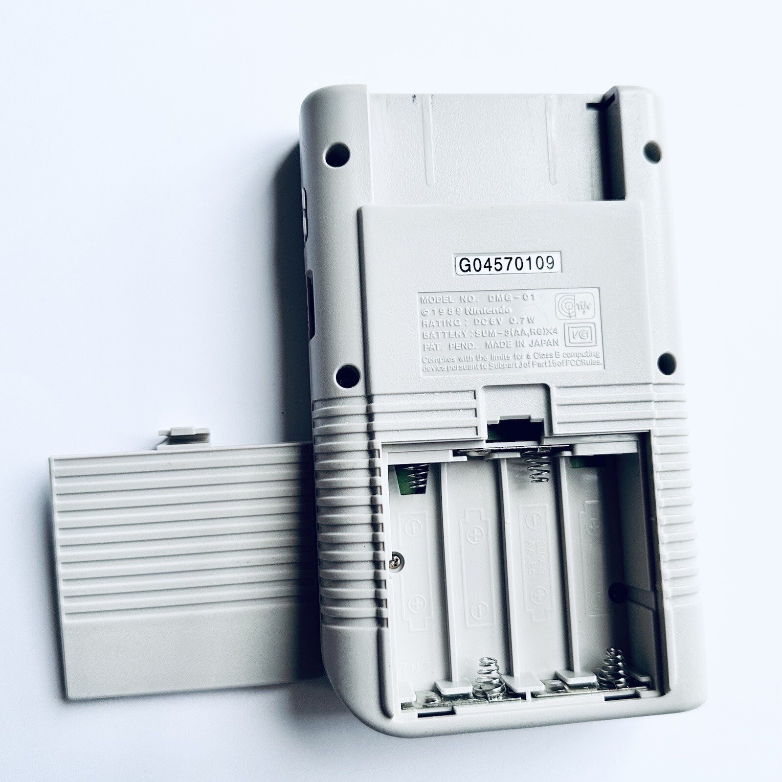 ️ GREY GAMEBOY ORIGINAL Nintendo Game Boy DMG Gray First Released 1989 ...