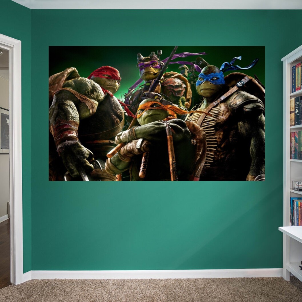 Vlies Fototapete Tapete Poster Teenage Mutant Ninja Turtles TMNT ...