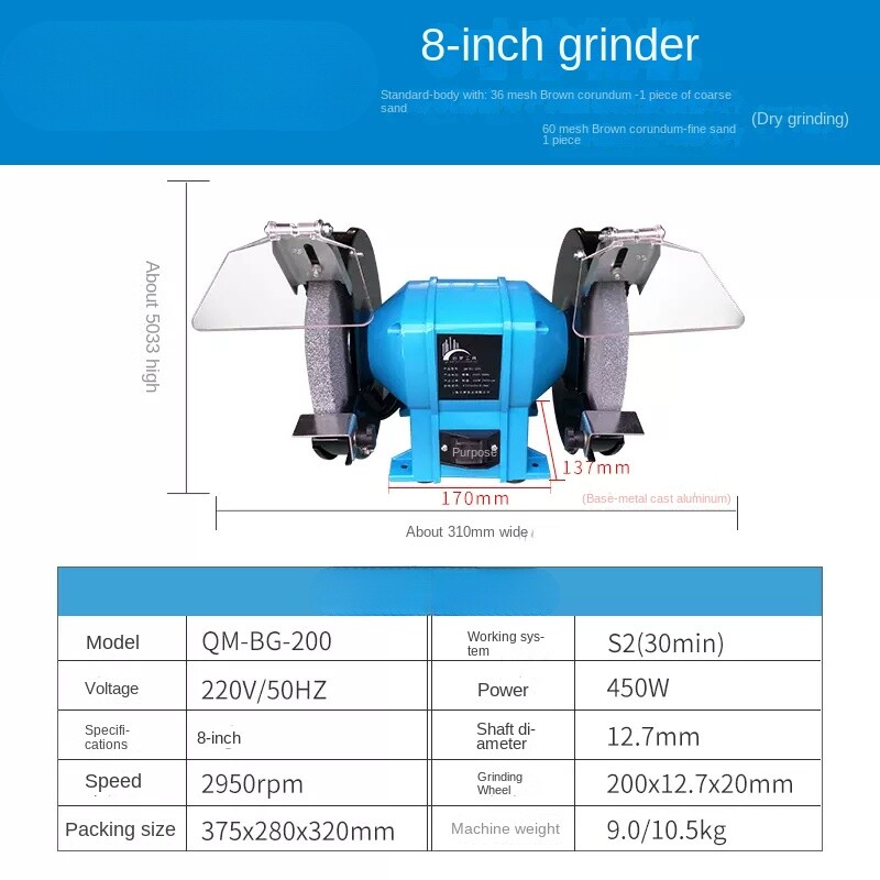 Knife Sharpener 10 inch Knife Sharpener Home Sander Small Mini Benchtop Sander | eBay