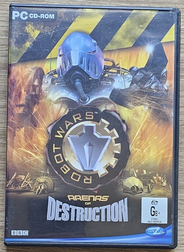 Robot Wars: Arenas of Destruction ~ PC CD-ROM game & manual ~ FREE ...
