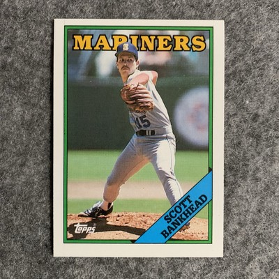 1988 Topps Scott Bankhead Seattle Mariners #738 Baseball Card | eBay