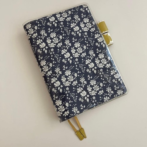 Hobonichi Techo Cousin Liberty Capel Pattern Navy A5 Notebook Cover | eBay