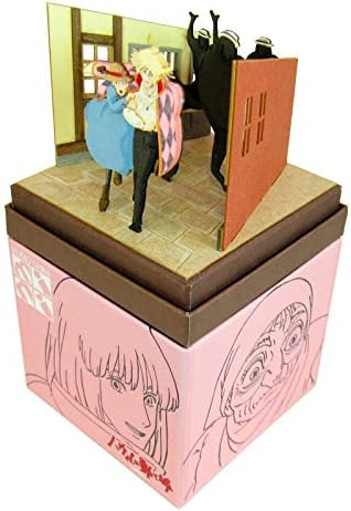 Sankei Studio Ghiblimini Howl's Moving Castle Howl and Sophie Escape ...