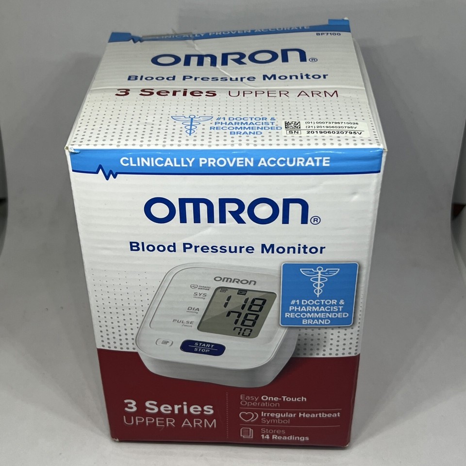 Omron 3 Series BP7100 Upper Arm Blood Pressure Monitor Automatic Digital NEW 73796710026| eBay