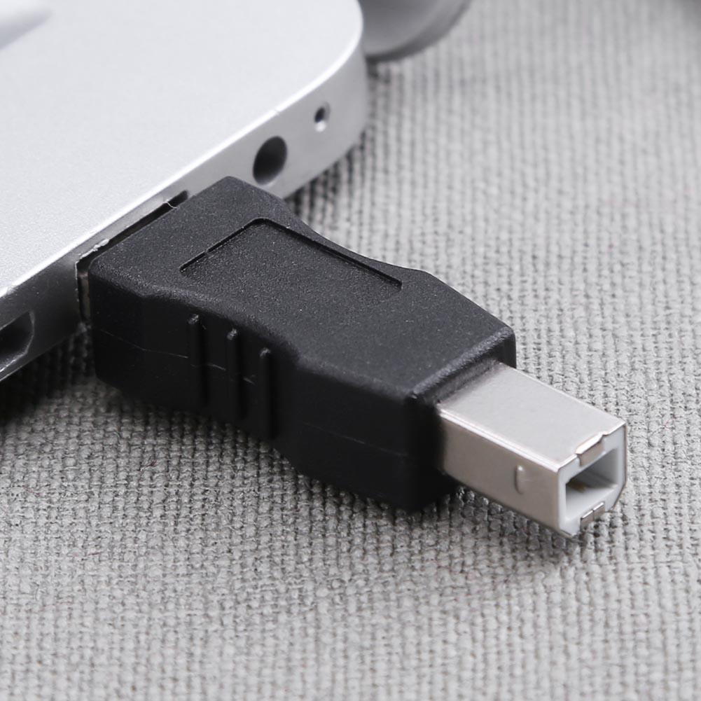 USB Type A Male to USB Type B Male Plug Connector Converter Adapter for ...