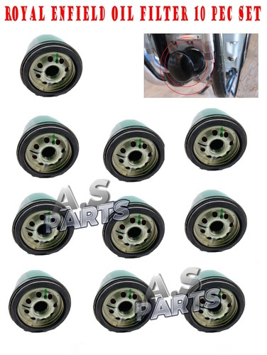 10X Oil Filter Fits Royal Enfield Interceptor 650 & Continental GT 650 ...