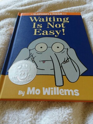 Elephant and piggy books "Waiting Is Not Easy" by Mo Willems | eBay
