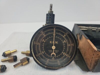 Vintage Jones Motorola Tachometer 10000 RPM Stamford CT TypeB ClassA ...