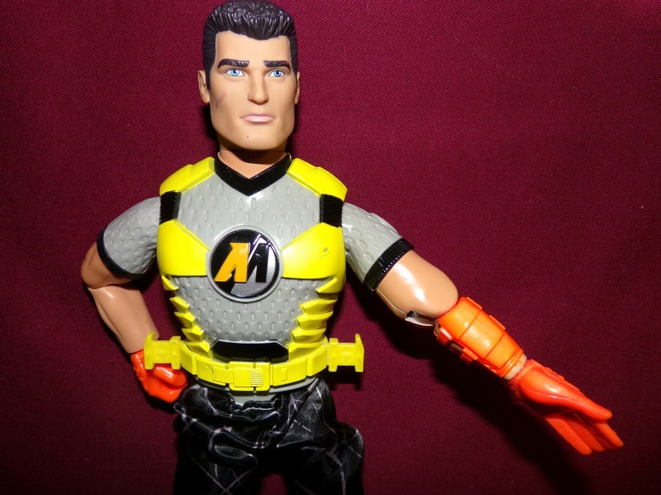 2000 HASBRO Action Man DISC EXTREME FRISBEE, 1999 Dr. X, 12" ACTION ...