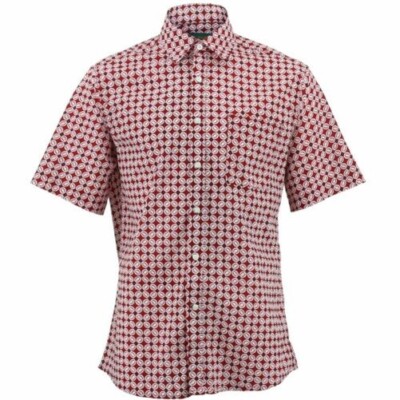 Mens Shirt Loud Originals REGULAR FIT Tiles Retro Psychedelic Fancy ...