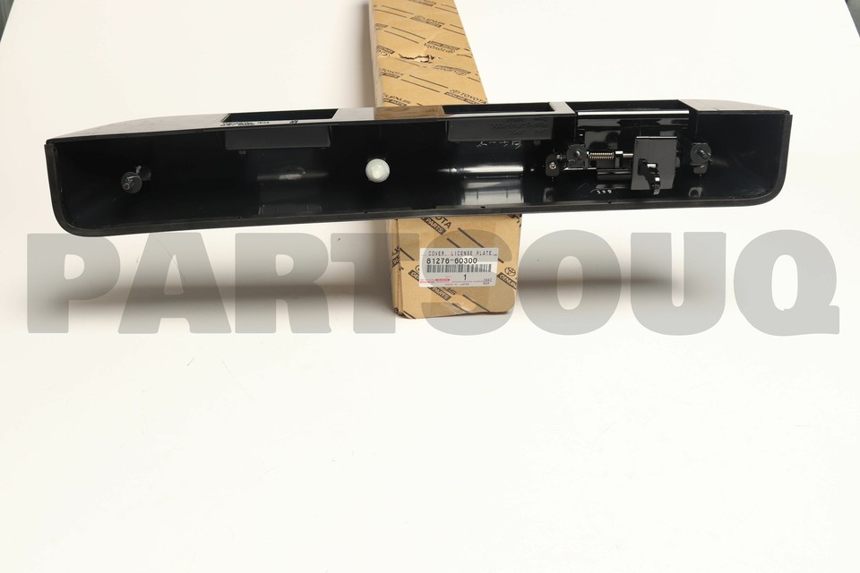 8127660300 Genuine Toyota COVER, LICENSE PLATE LAMP 81276-60300 | eBay
